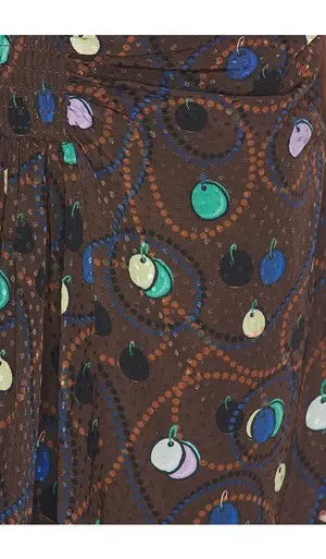 SIEDRES Toni Dress In Brown