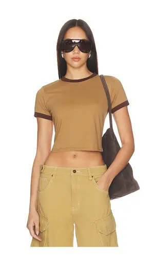 Lioness Kaia Tee In Brown