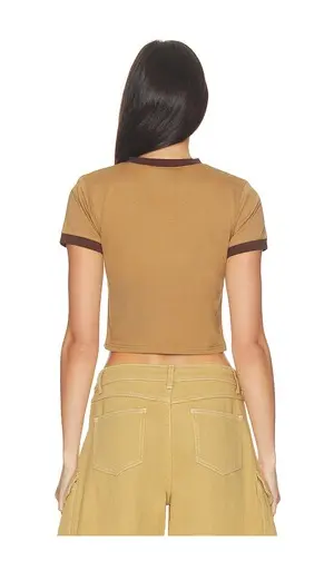 Lioness Kaia Tee In Brown