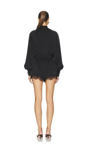Bardot Petra Long Sleeve Playsuit