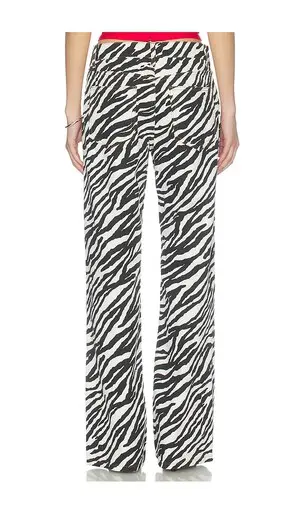 Lioness Peak Jeans In Black & White