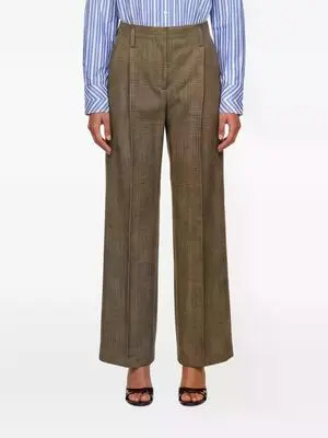 Antonelli Firenze Prince Of Wales Check Pleated Trousers