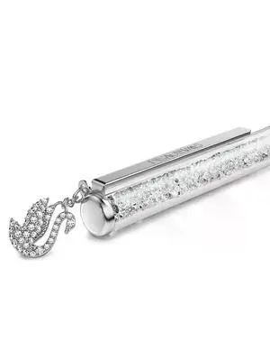 SWAROVSKI Crystal-embellished Swan Charm Ballpoint Pen