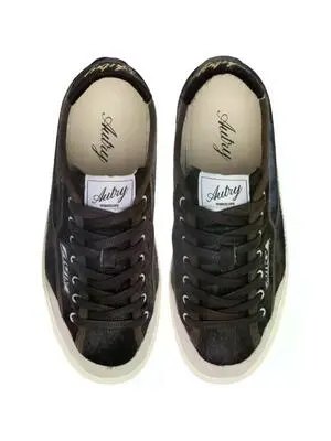 AUTRY Windscape Calf-hair Sneakers - Black