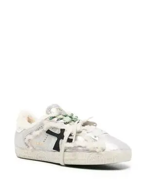 Premiata Trimmed Sneakers For Women