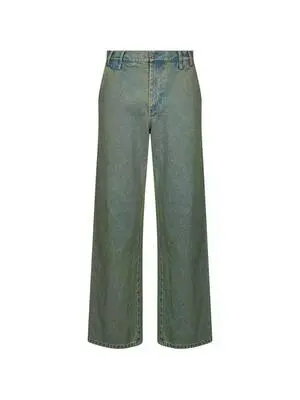 SONG FOR THE MUTE Faded Straight-leg Jeans