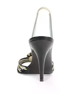 Valentino Garavani Coeur Royal Caged Sandals