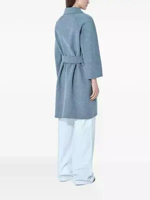 Max Mara Belted Notched-lapels Coat