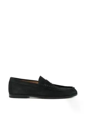 COMMON PROJECTS Suede Slip-on Loafers - Blue
