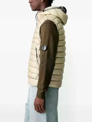 C.P. COMPANY Goggle-detail Quilted Gilet