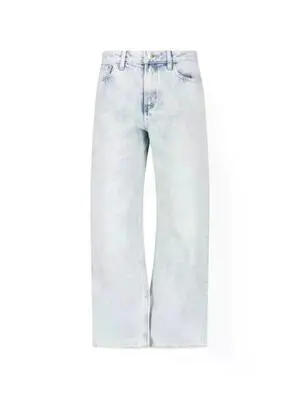 Calvin Klein Acid-wash Straight-leg Jeans