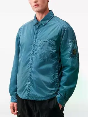 C.P. COMPANY Chrome-r Lens Padded Button Overshirt