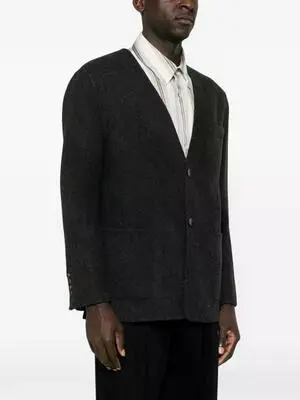 Eleventy V-neck Button-up Jacket
