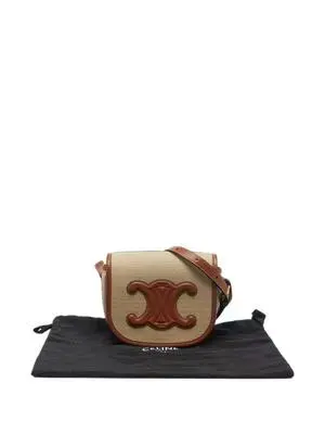Celine Triomphe Folco Crossbody Bag