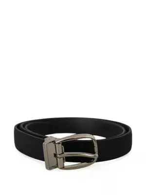 Dolce & Gabbana Grosgrain Logo-buckle Belt