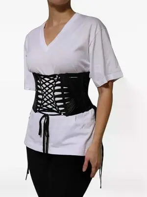 Dolce & Gabbana Lace-up Corset Belt