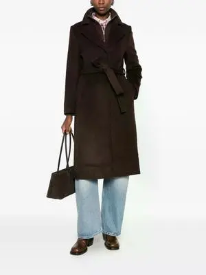 Gant Belted Notched-lapel Coat