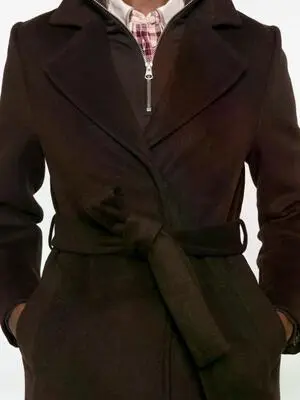 Gant Belted Notched-lapel Coat