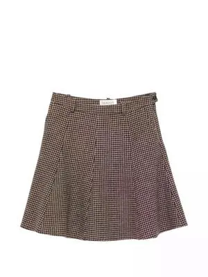 Gant Houndstooth-pattern Mini Skirt