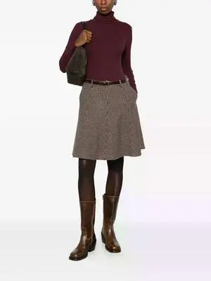 Gant Houndstooth-pattern Mini Skirt