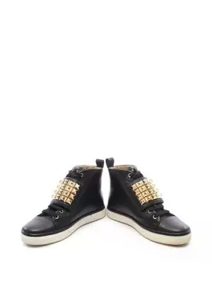 Hermès 2010s Lenox Corridian High-top Sneakers