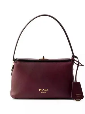 Prada Avoir Saffiano Mini-bag Red