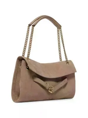 Orciani Small Venus Buckle-detail Leather Shoulder Bag