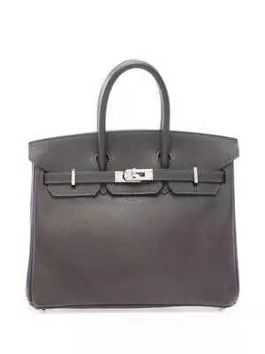 Hermès 2011 25 Birkin Epsom Handbag - Grey