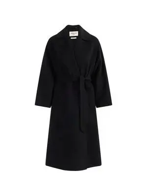Max Mara Belted Storm-flap Coat