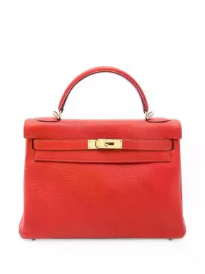 Hermès 2005 32 Kelly Handbag - Red