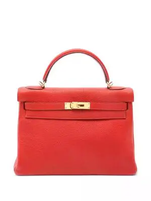 Hermès 2005 32 Kelly Handbag - Red