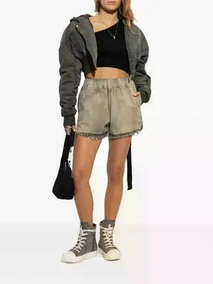 Rick Owens Raw-edged Shorts