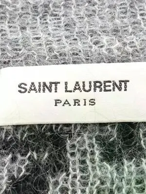 Saint Laurent 2010s Zigzag Knit Sweater