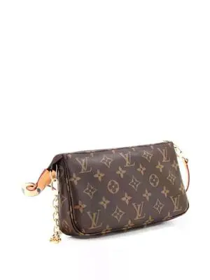 LOUIS VUITTON Chain Pochette Accessoires Nm Monogram Canvas Shoulder Bag
