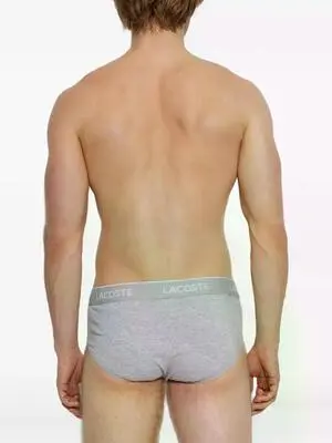 Lacoste Logo-waistband Briefs Set