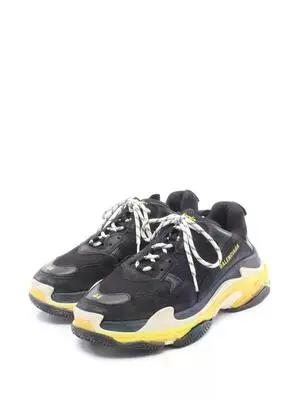 Balenciaga 2010s Triple S Sneakers Black