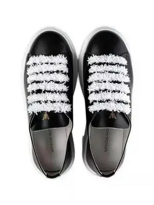 VANDA NOVAK Grace Frayed Sneakers