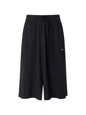 TEAM WANG DESIGN Pleated Wide-leg Shorts