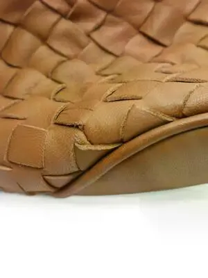 Bottega Veneta 2010s Intrecciato Leather Tote Bag