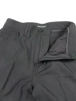 Balenciaga 2010s Button-up Straight-leg Trousers