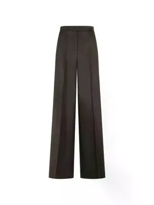 Max Mara Pleated Wide-leg Trousers