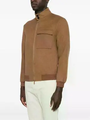 PALTO' Zip-up High-neck Jacket