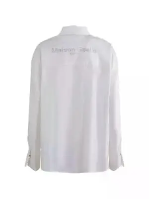 GAELLE PARIS Rhinestone-logo Shirt