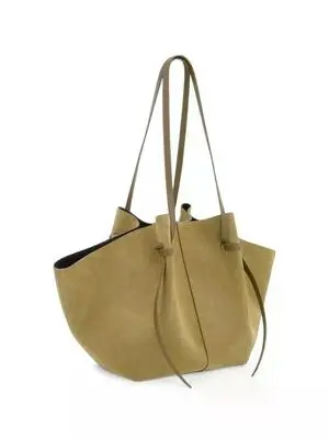 Yuzefi Mochi Suede Tote Bag - Neutrals
