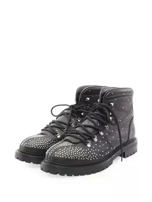 Valentino Garavani 2010s Rockstud Combat Boots