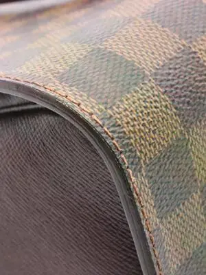 LOUIS VUITTON 2006 Triana Damier Ebene Tote Bag