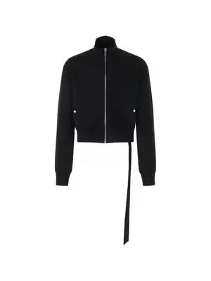 Rick Owens Zip-up Cotton Track Jacket