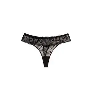 BRAELLE INTIMATES Classic Thong - Black