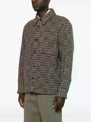 A.p.c. Checked Button-up Jacket