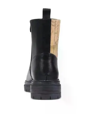 ALVIERO MARTINI 1° CLASSE Geo Classic Panelled Ankle Boots